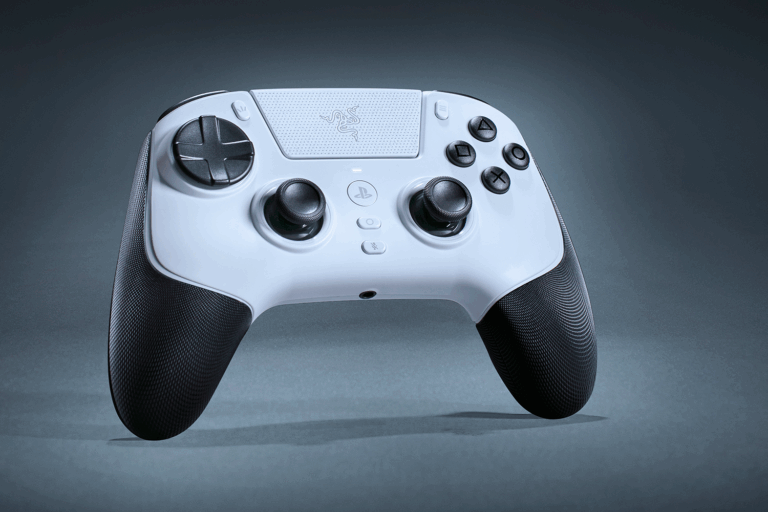 Razer Raiju V3 Pro Wireless Esports Controller for PS5 & PC - White - Yaya Station